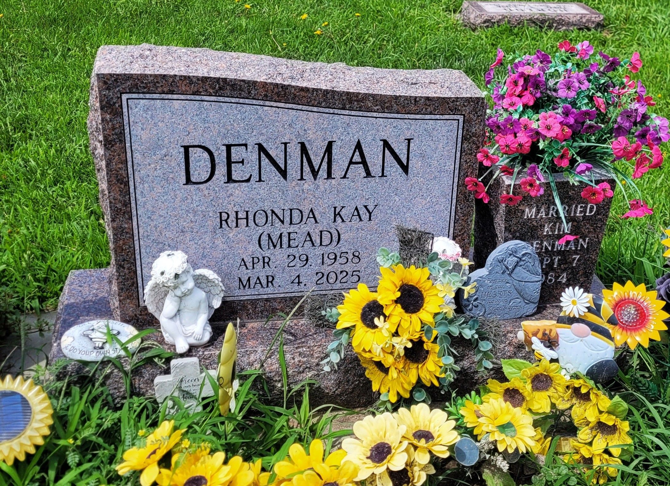 Denman, Rhonda Kay (Mead) – Wood River Cemetery - Nebraska